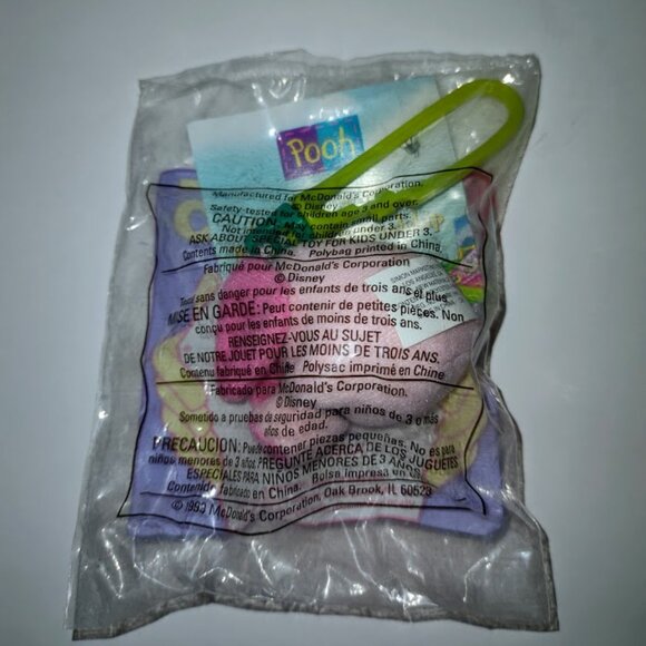 Disney | Toys | Piglet Bag Clip Winnie The Pooh Movie Mcdonalds Happy ...